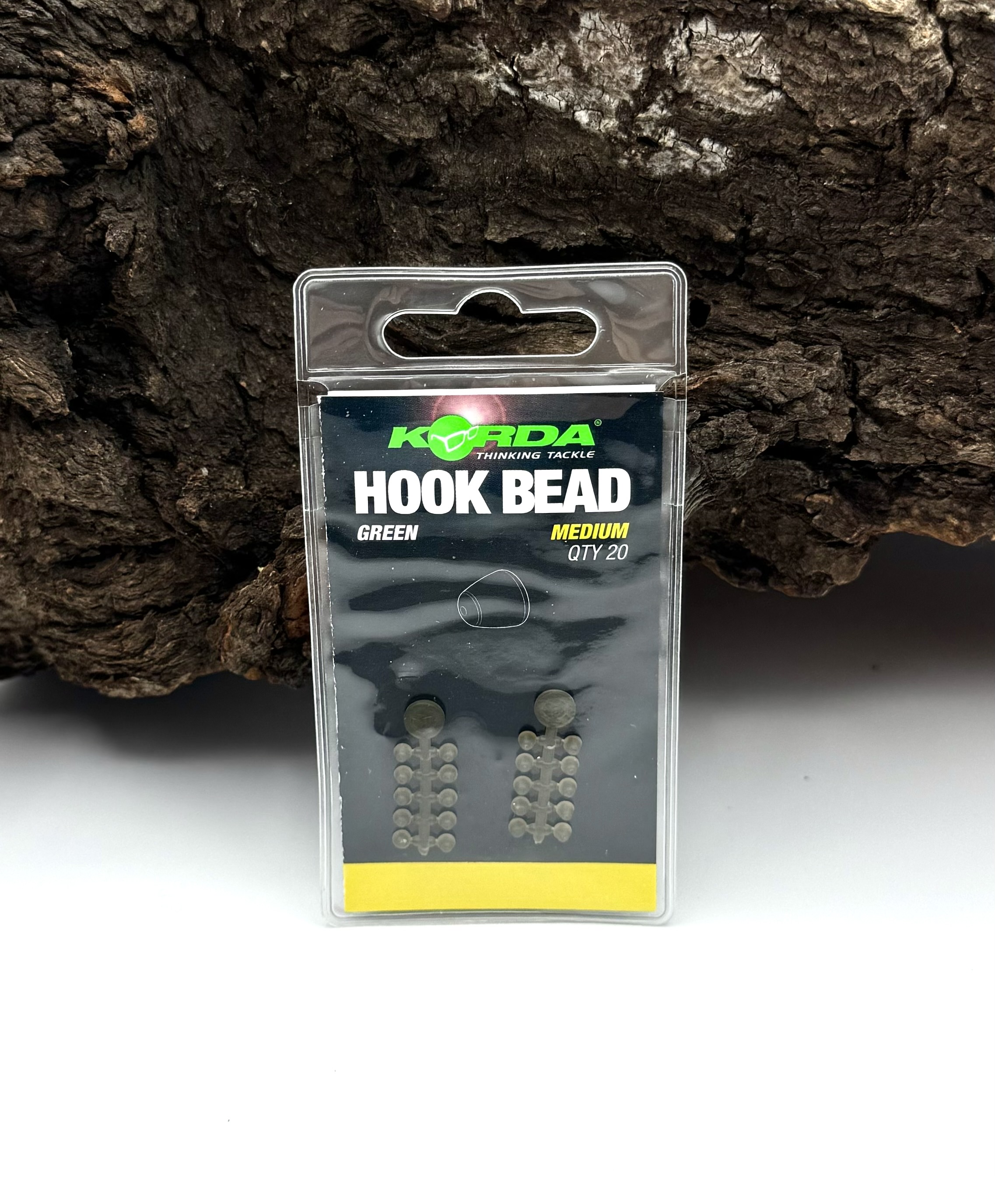 Korda Hook Bead Medium KHB 20 St. für Rig Rings Shod Blow Back Rigs DER ...