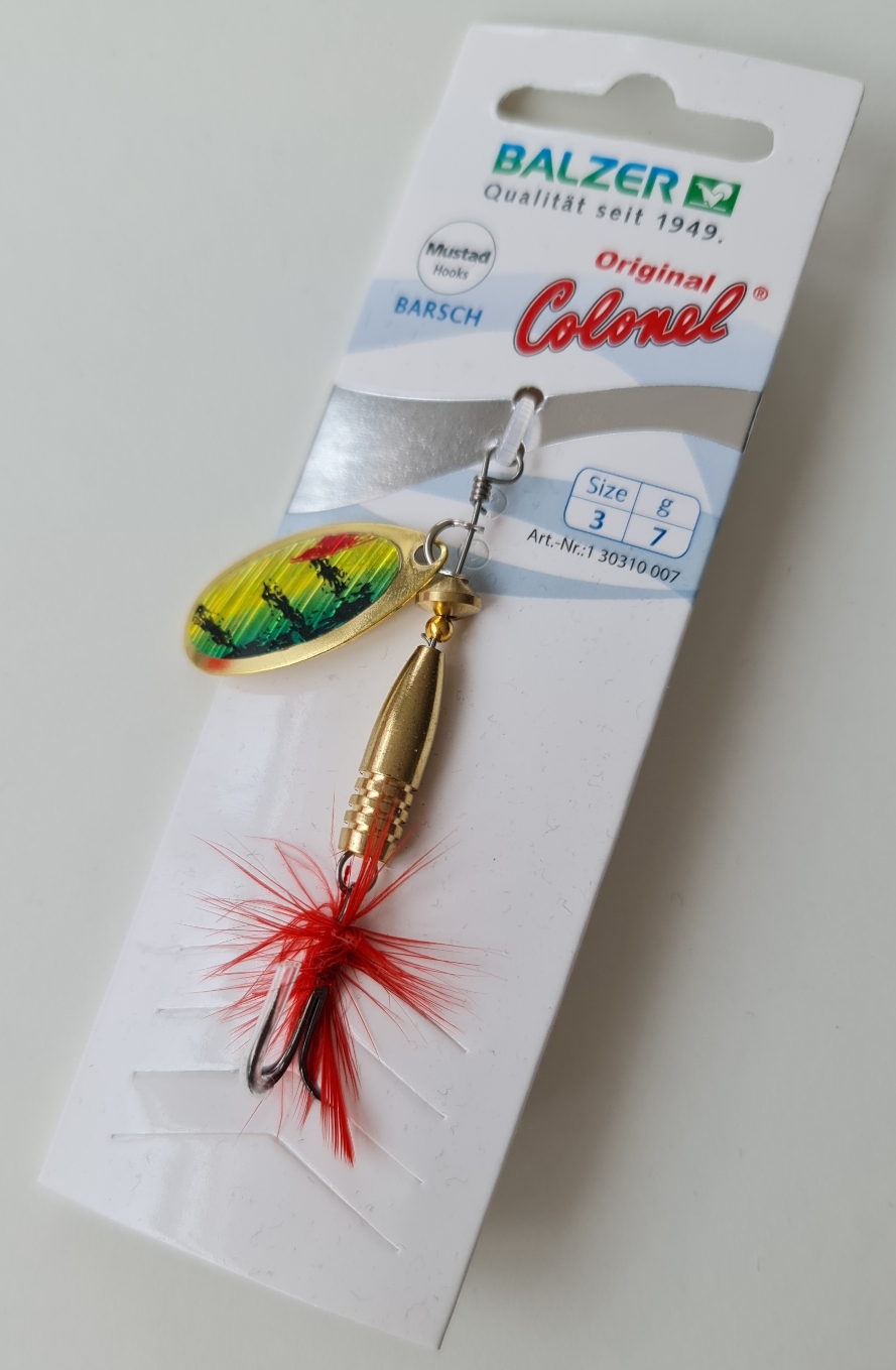 Balzer Colonel Classic Spinner Barsch 3g 5g 7g 10g 14g Perch NEW OVP | Der Angler