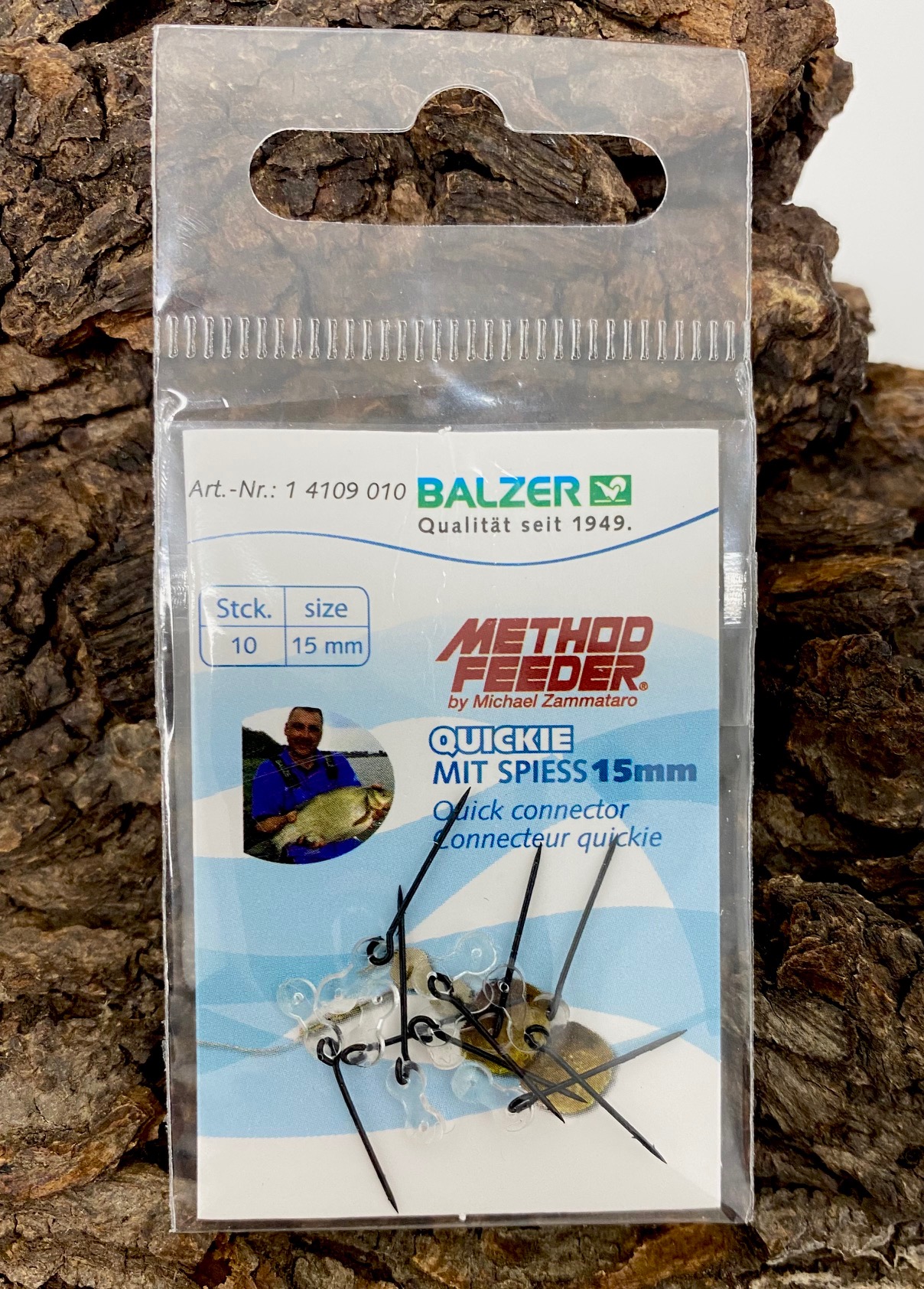Balzer Zammataro Method Feeder Quickie Spiess Speer 15mm mit Baitband 10 Stück ABVERKAUF | Der ...