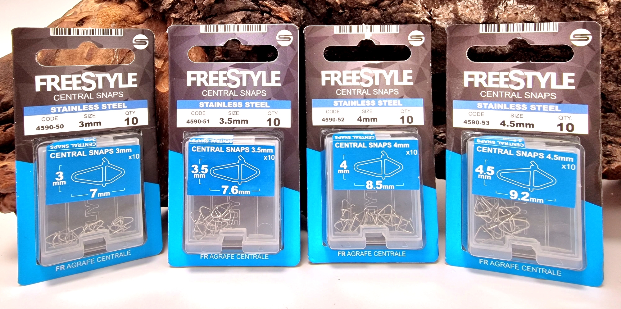 Spro Freestyle Reload Central Snap 3mm 3,5mm 4mm 4,5mm | Der Angler
