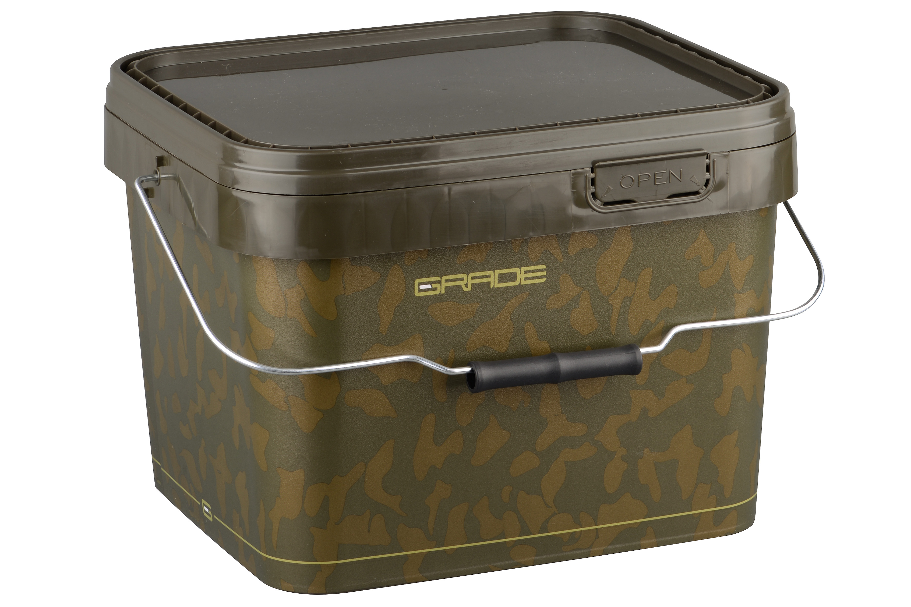 Grade Bait Bucket 17l Camo Eimer | Der Angler