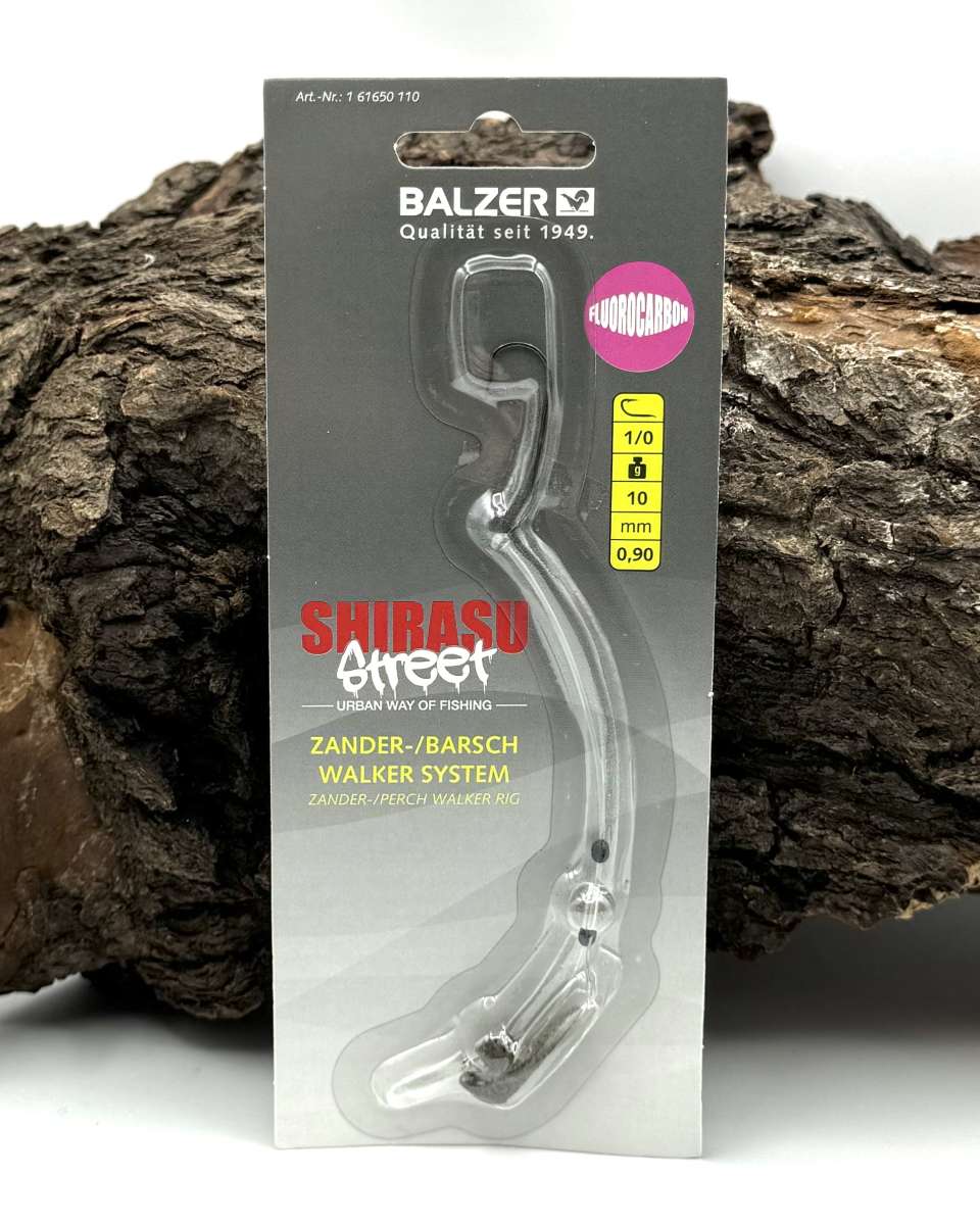 Balzer Shirasu Street Zander Barsch Walker Rig System 1/0 10g 15g 20g ...