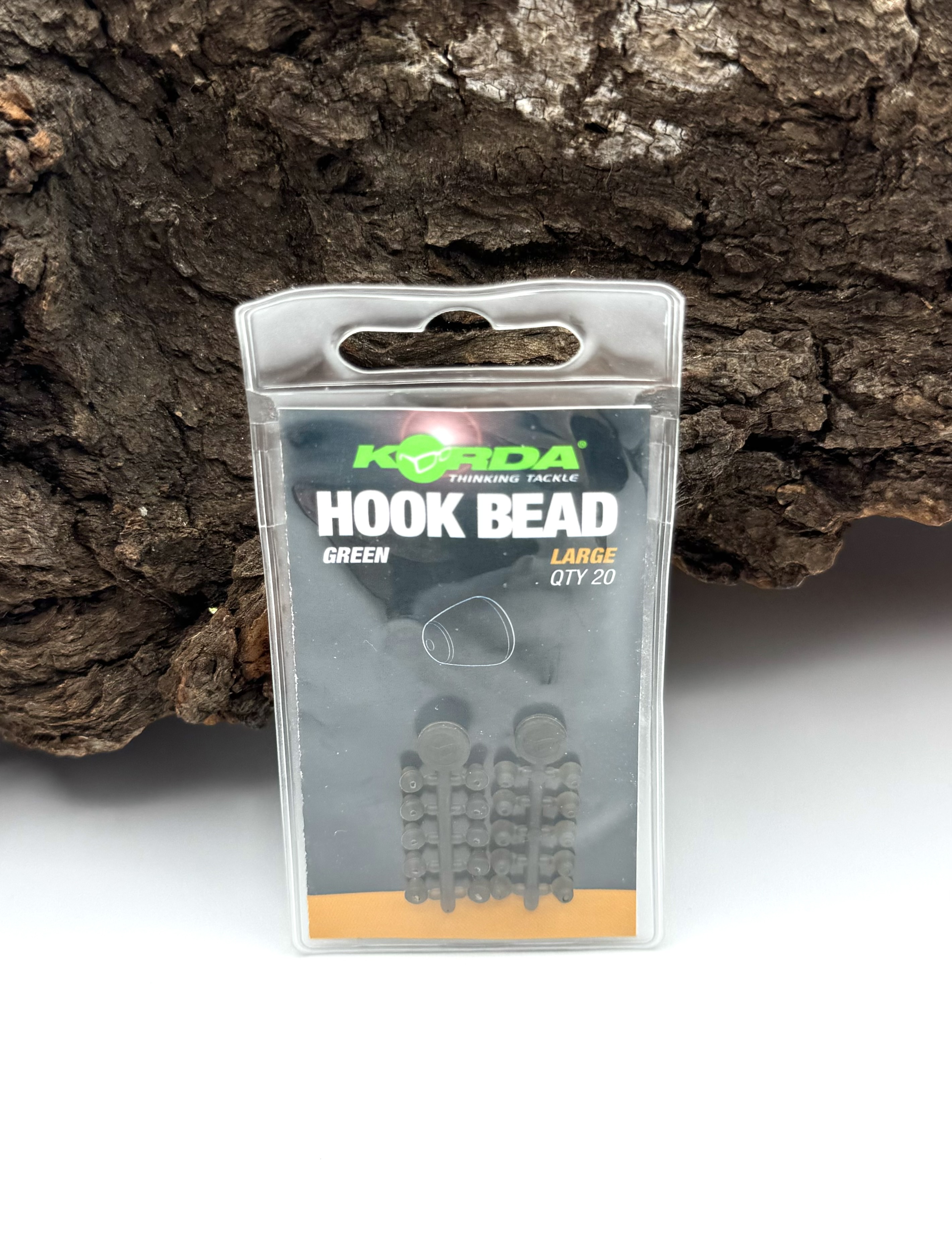 Korda Hook Bead Large KHBL 20 St. für Rig Rings Shod Blow Back Rigs DER ...